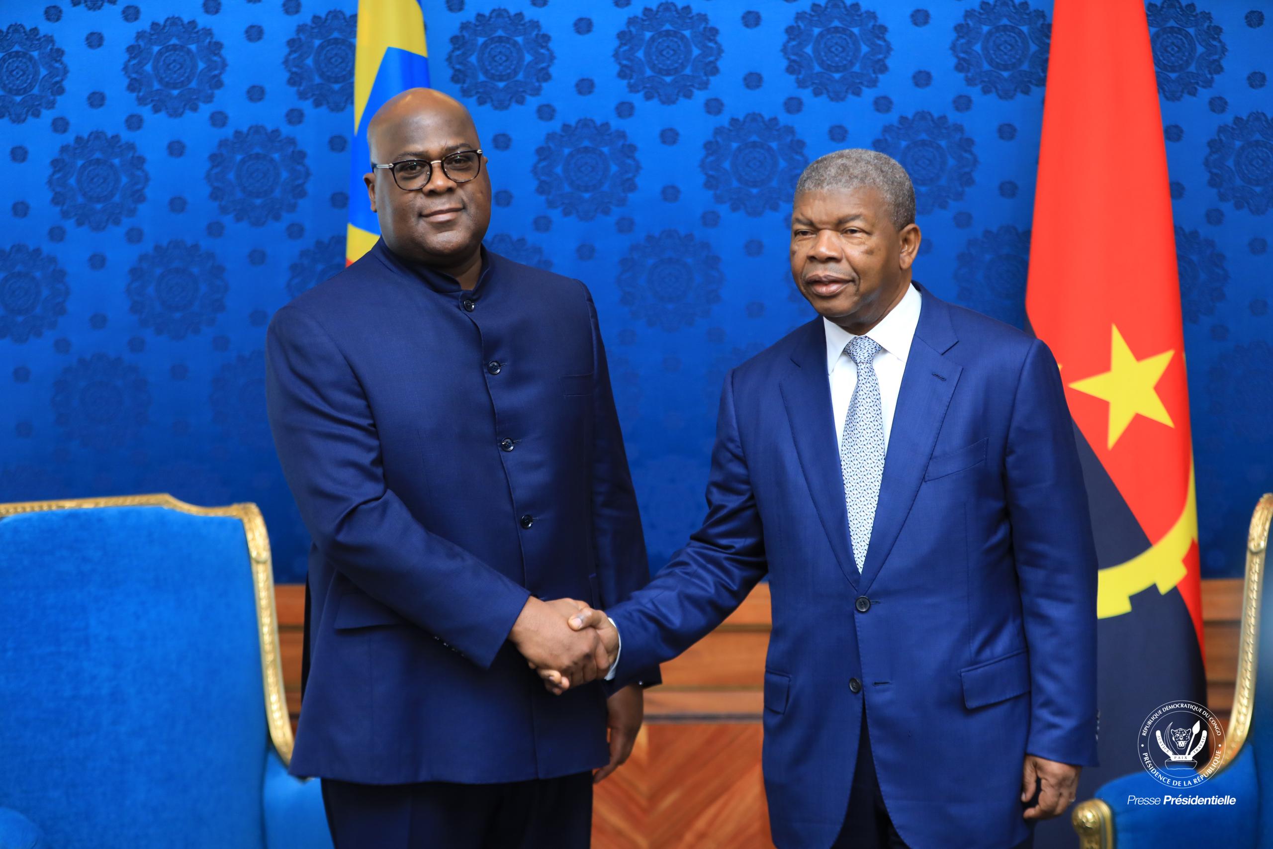 ANGOLA - RDC : Les Présidents Joao Lourenço et Félix Tshisekedi ...