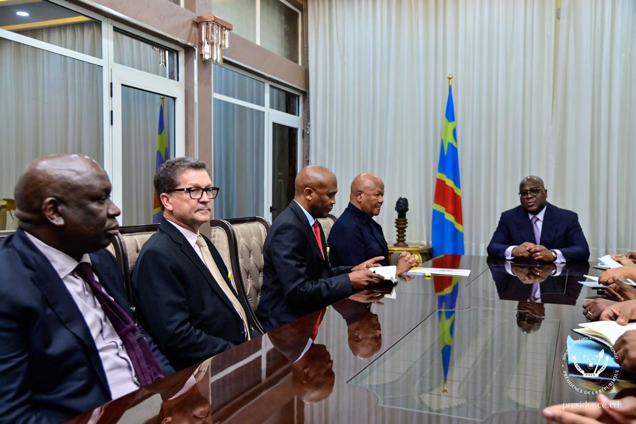 Le Président Félix Tshisekedi a reçu l’envoyé spécial du président ...