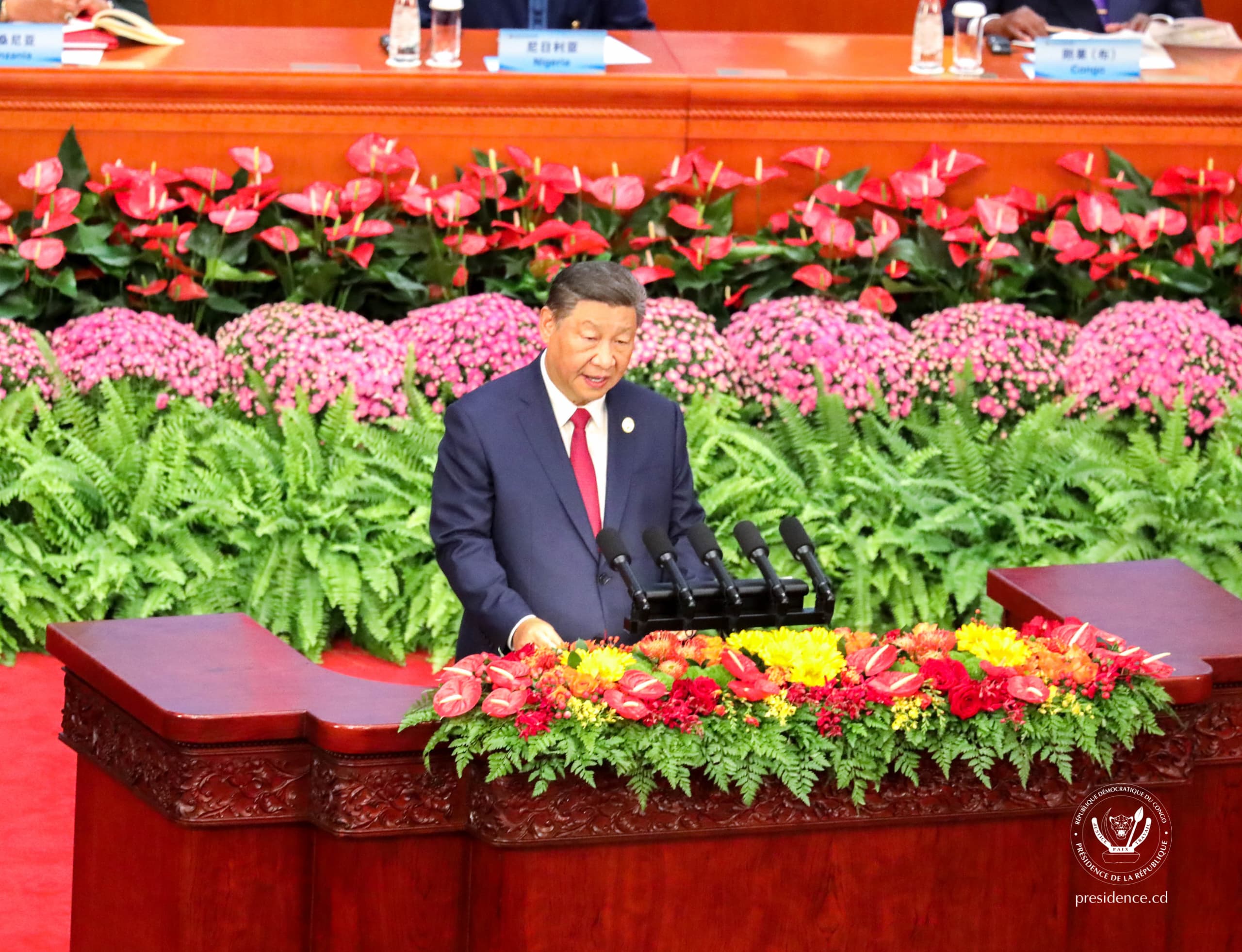 Discours de Monsieur Xi Jinping Président de la République populaire de ...