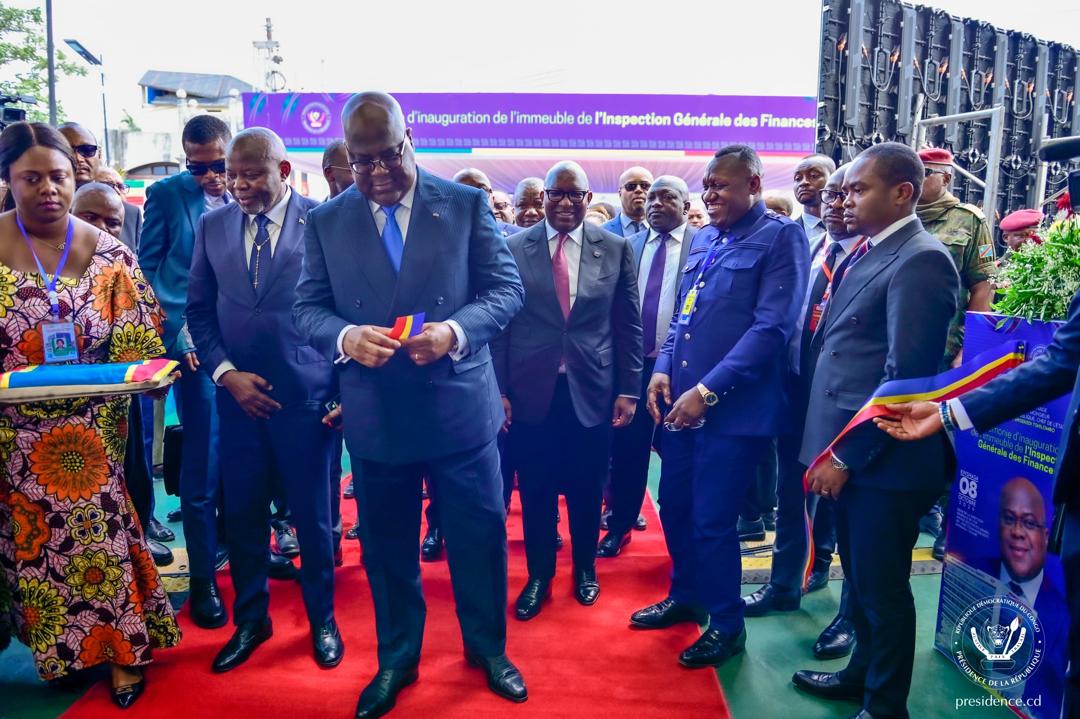 Le Président Félix Tshisekedi a inauguré le nouveau bâtiment de l’IGF ...