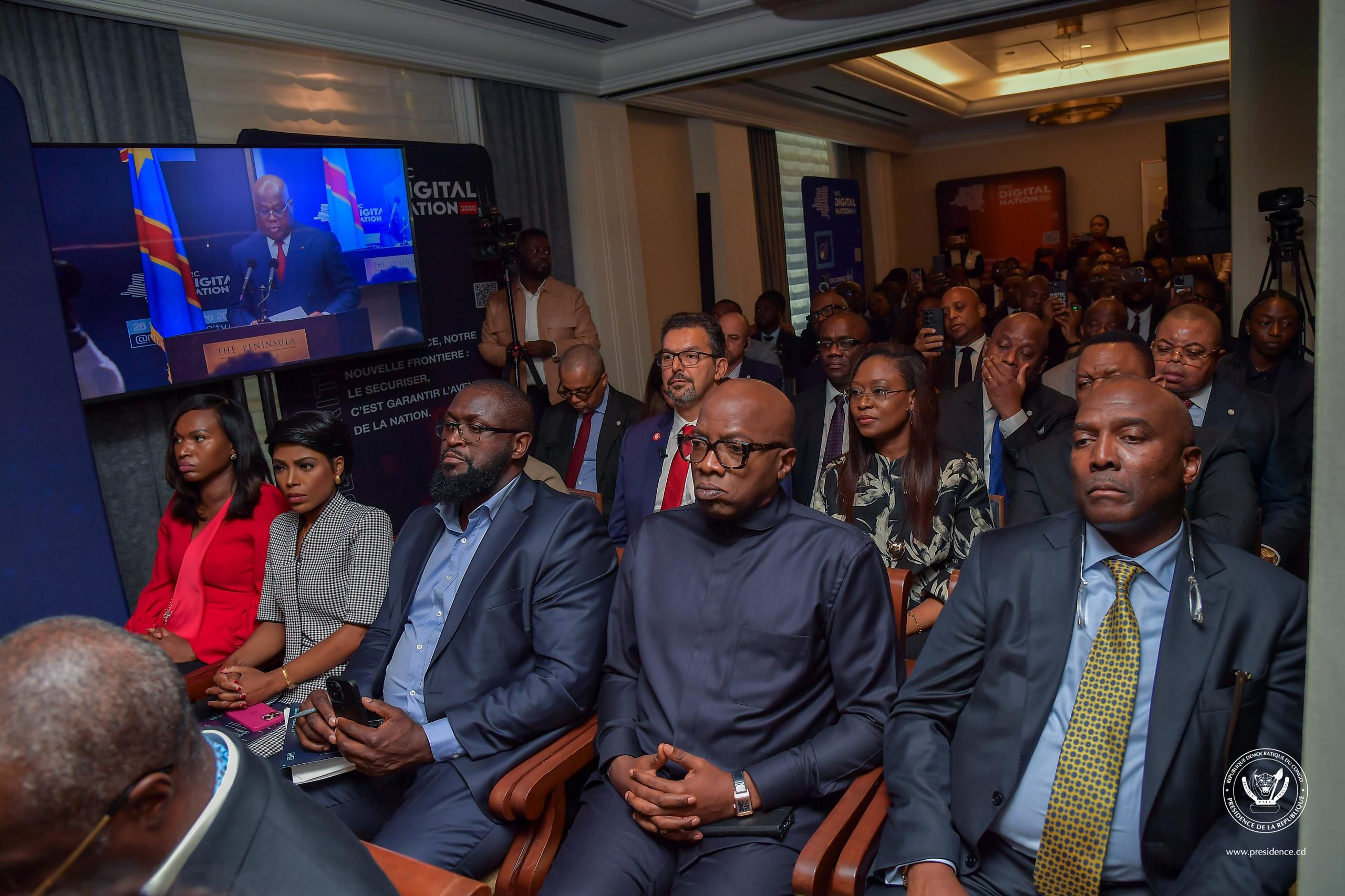 Side Event Drc Digital Nation 2030 : Le Président Tshisekedi veut faire ...