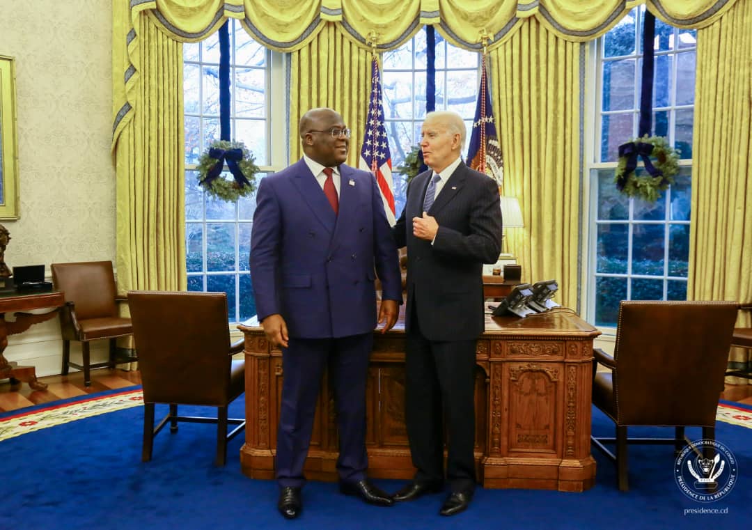 le Président Félix Tshisekedi a été reçu par le Président des États ...